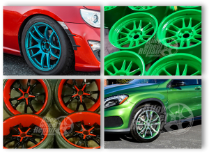 Wheel Custom Coloring Services for Rims | Alloy Wheel Repair Specialists